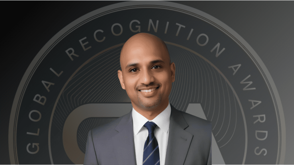 Balaji Govindarajan Wins 2024 Global Recognition Award™ • Global Recognition Awards™